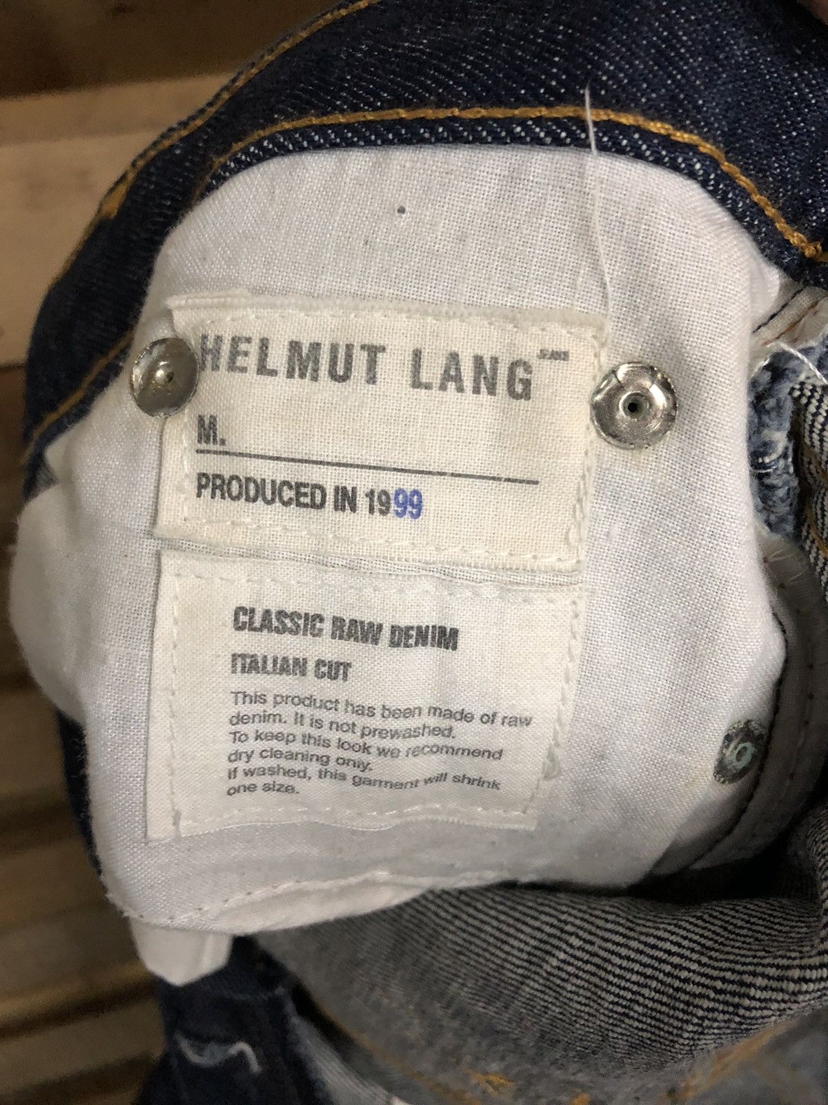 Helmut Lang Helmut Lang 1999 Classic Raw Denim Italian Cut | Grailed