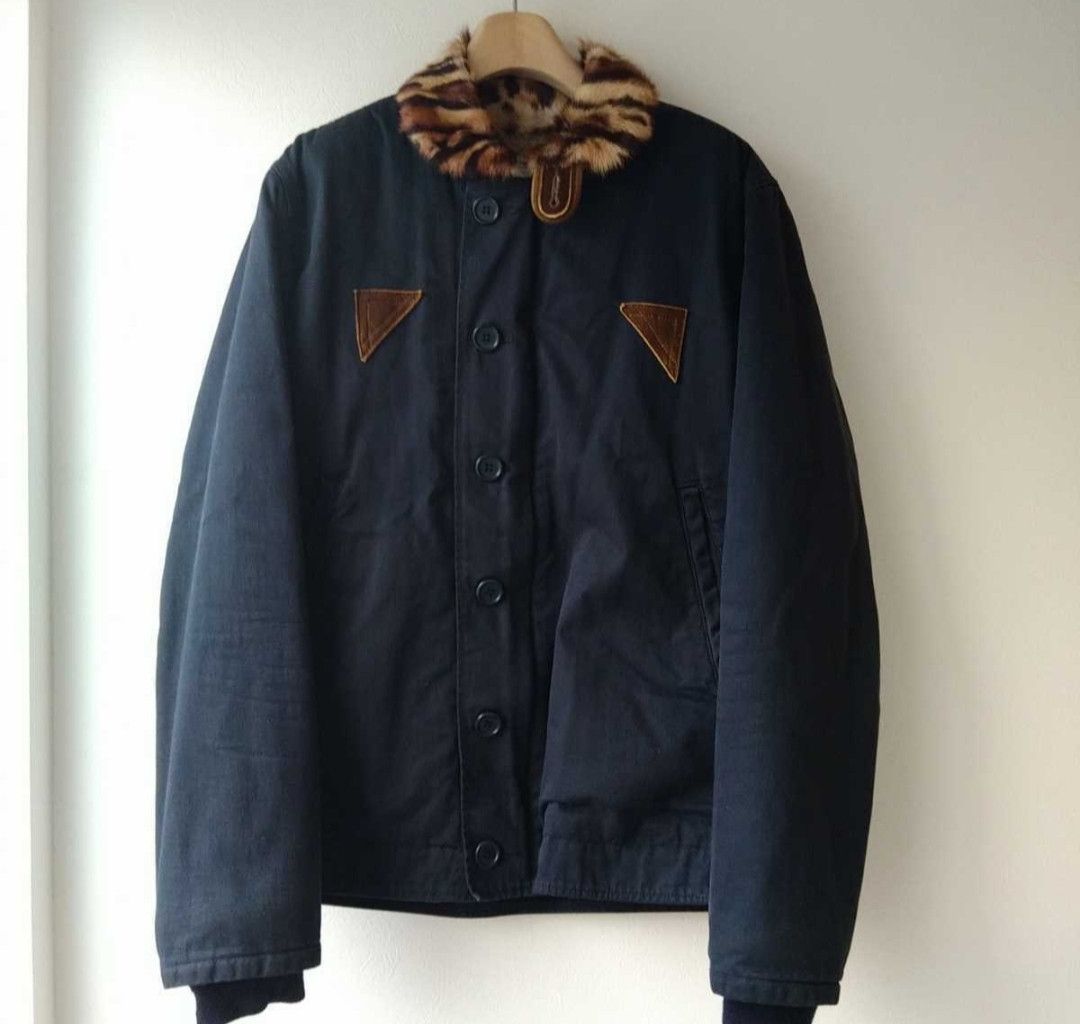 Visvim visvim DECKHAND JKT N1 NAVY | Grailed