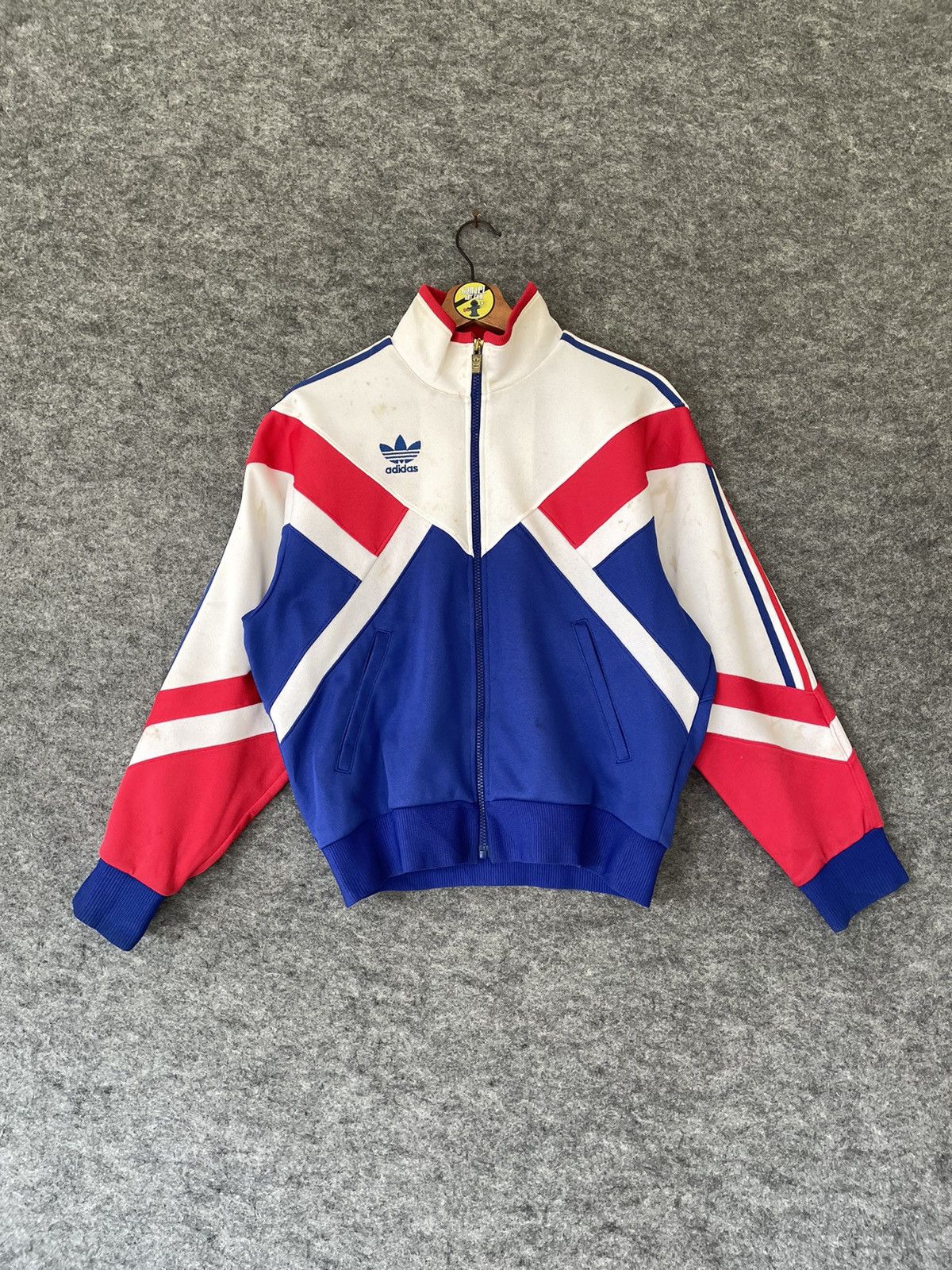 Adidas VINTAGE ADIDAS MADE IN JAPAN MULTICOLOR JACKET | Grailed