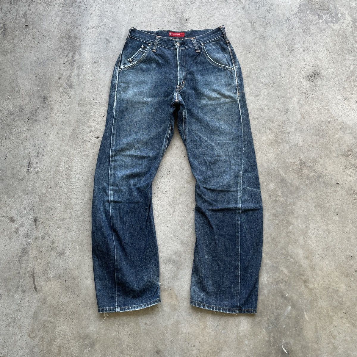 Edwin × Streetwear × Vintage W29x29 Vintage Japanese E-Function Denim Jeans Pants | Grailed
