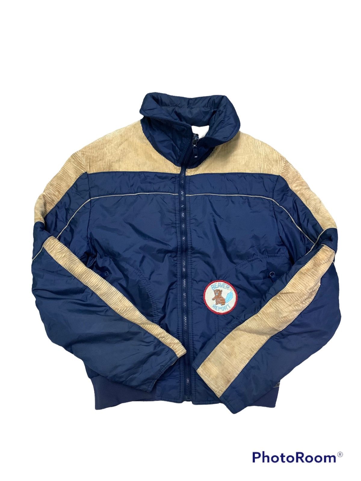 Vintage Nice White Stag Mix Coudroy Jacket | Grailed