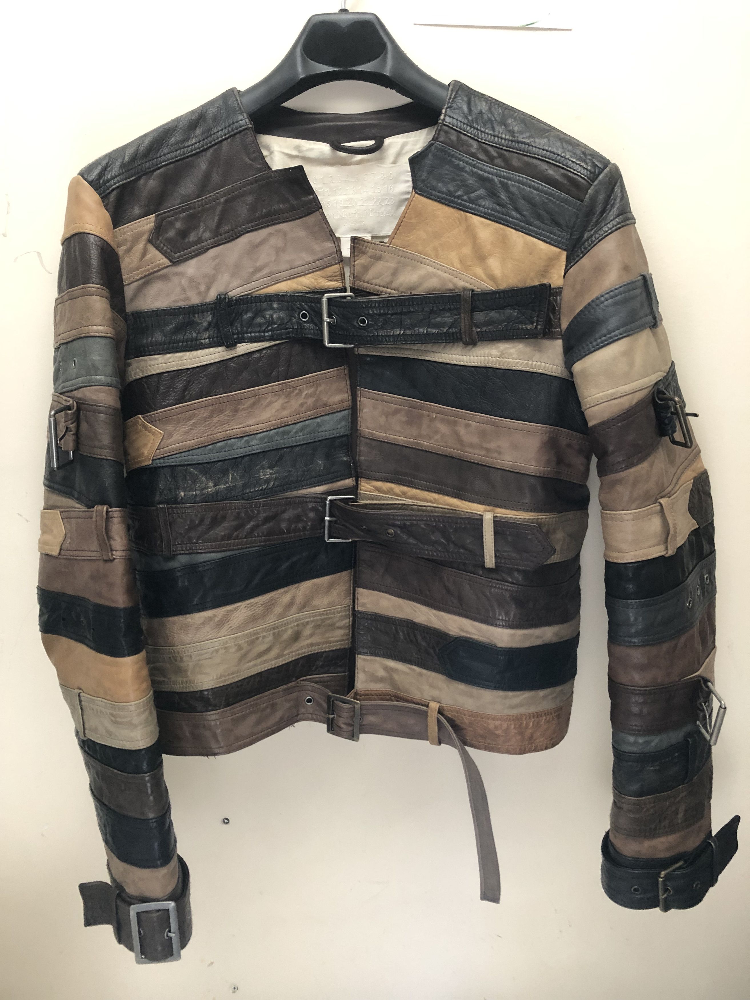 Maison Margiela Maison Martin Margiela x H&M Leather Belts Jacket | Grailed