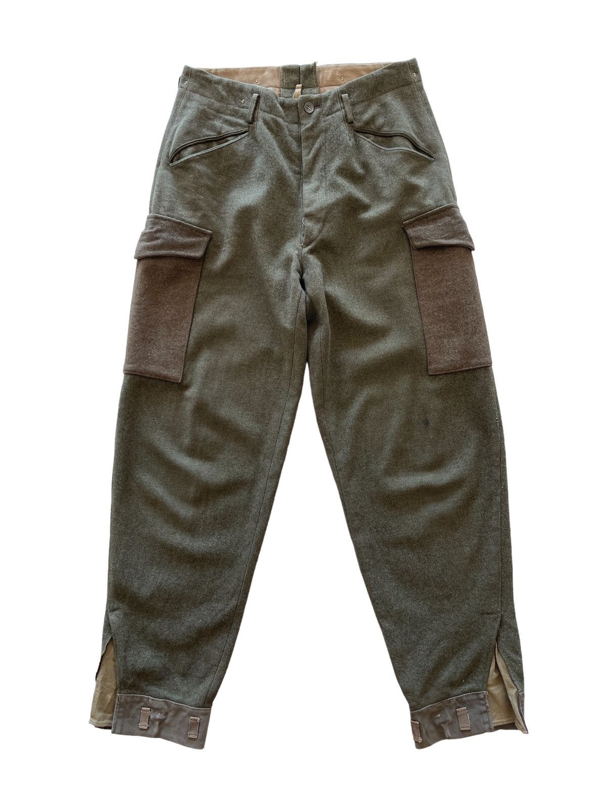 Vintage RARE!!! 1940s WWII Swedish Wool Military Trousers Pants | Grailed