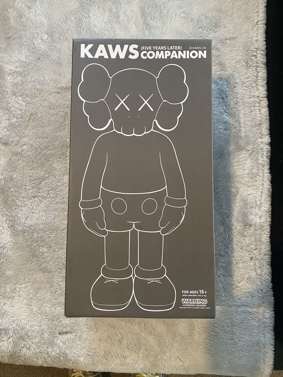 Kaws Kaws Five Years Later Companion Brown OG Box Holy Grail | Grailed