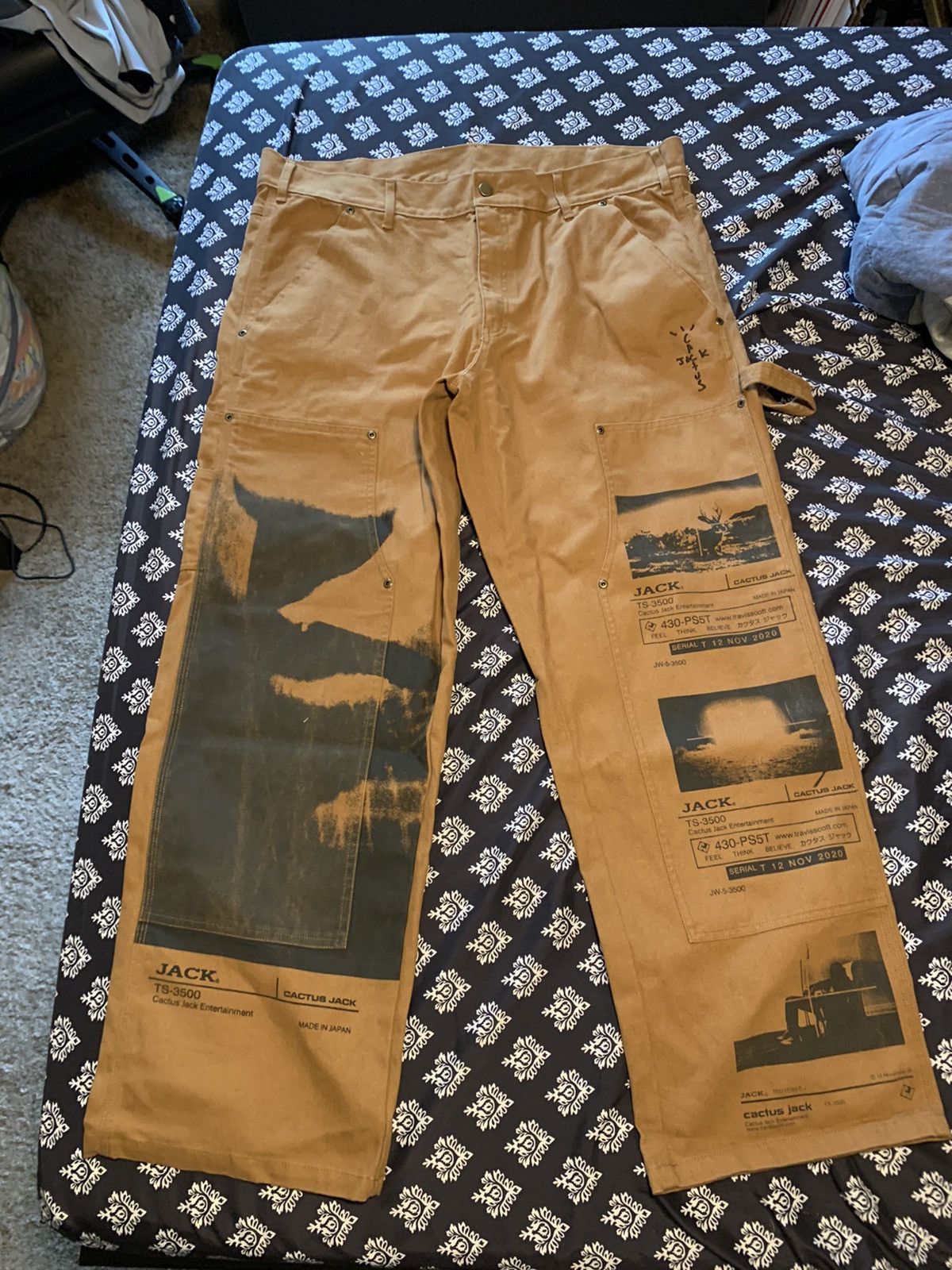 Travis Scott Travis Scott x PlayStation System Work Pants | Grailed
