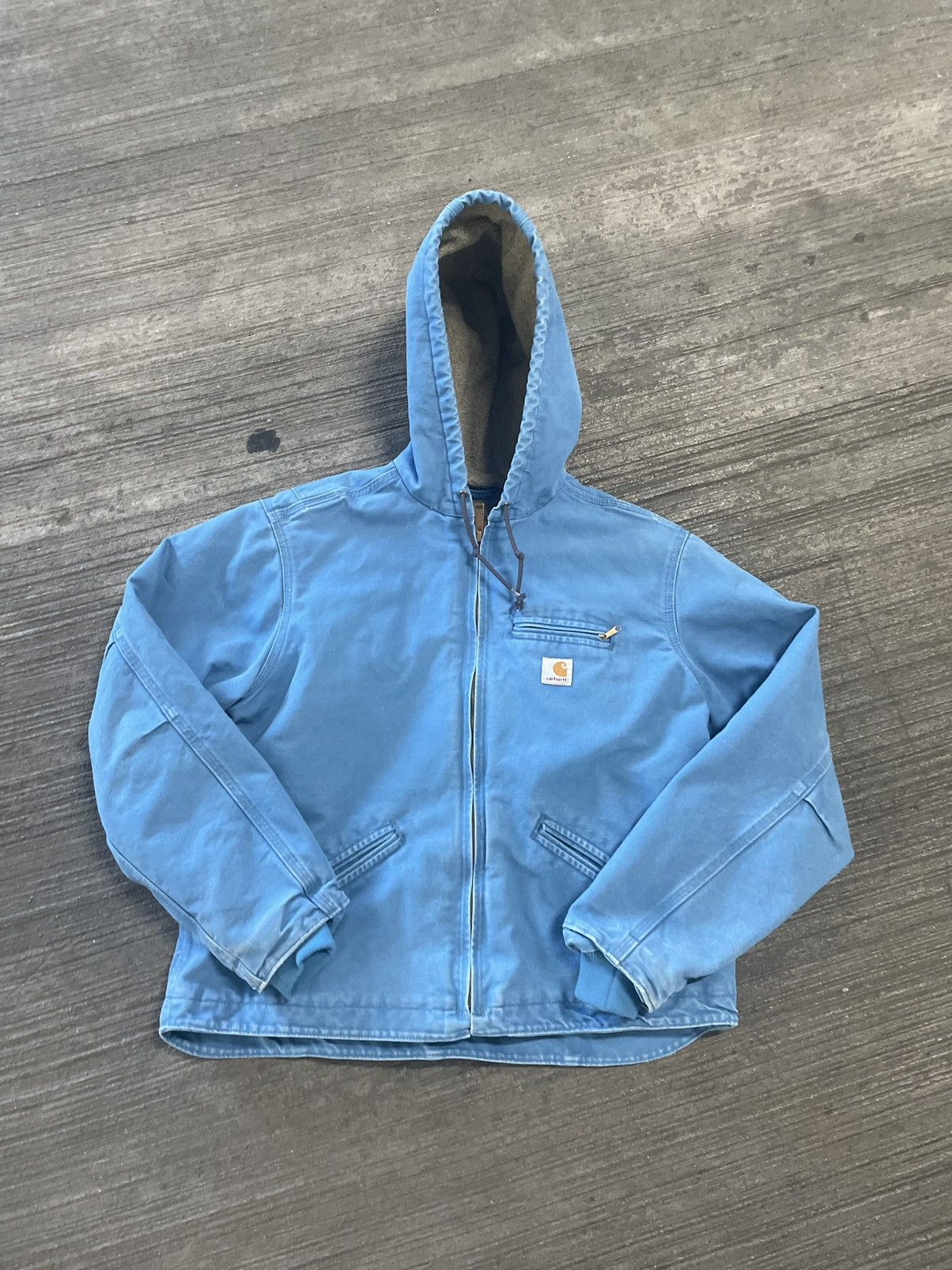 Carhartt Carolina Blue Carhartt Jacket | Grailed