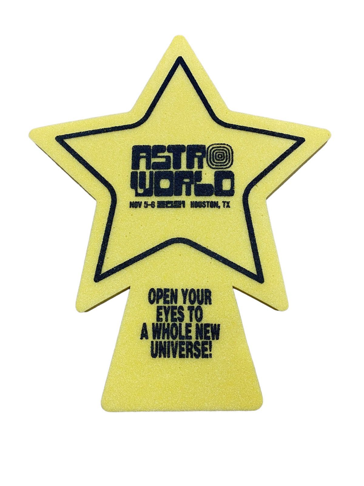 Travis Scott Astroworld Star Foam Finger | Grailed