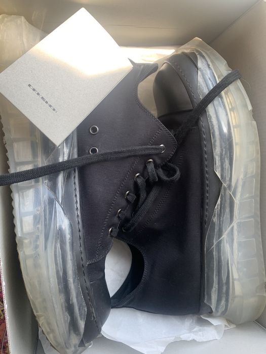 Rick Owens Transparent abstract sole Ramones | Grailed