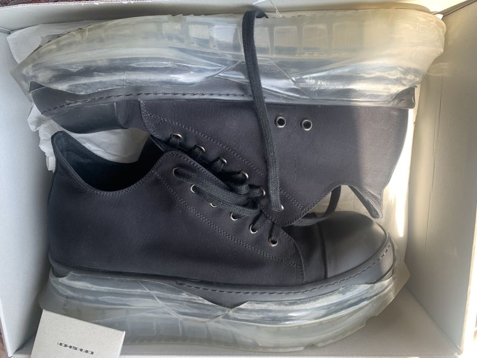 Rick Owens Transparent abstract sole Ramones | Grailed