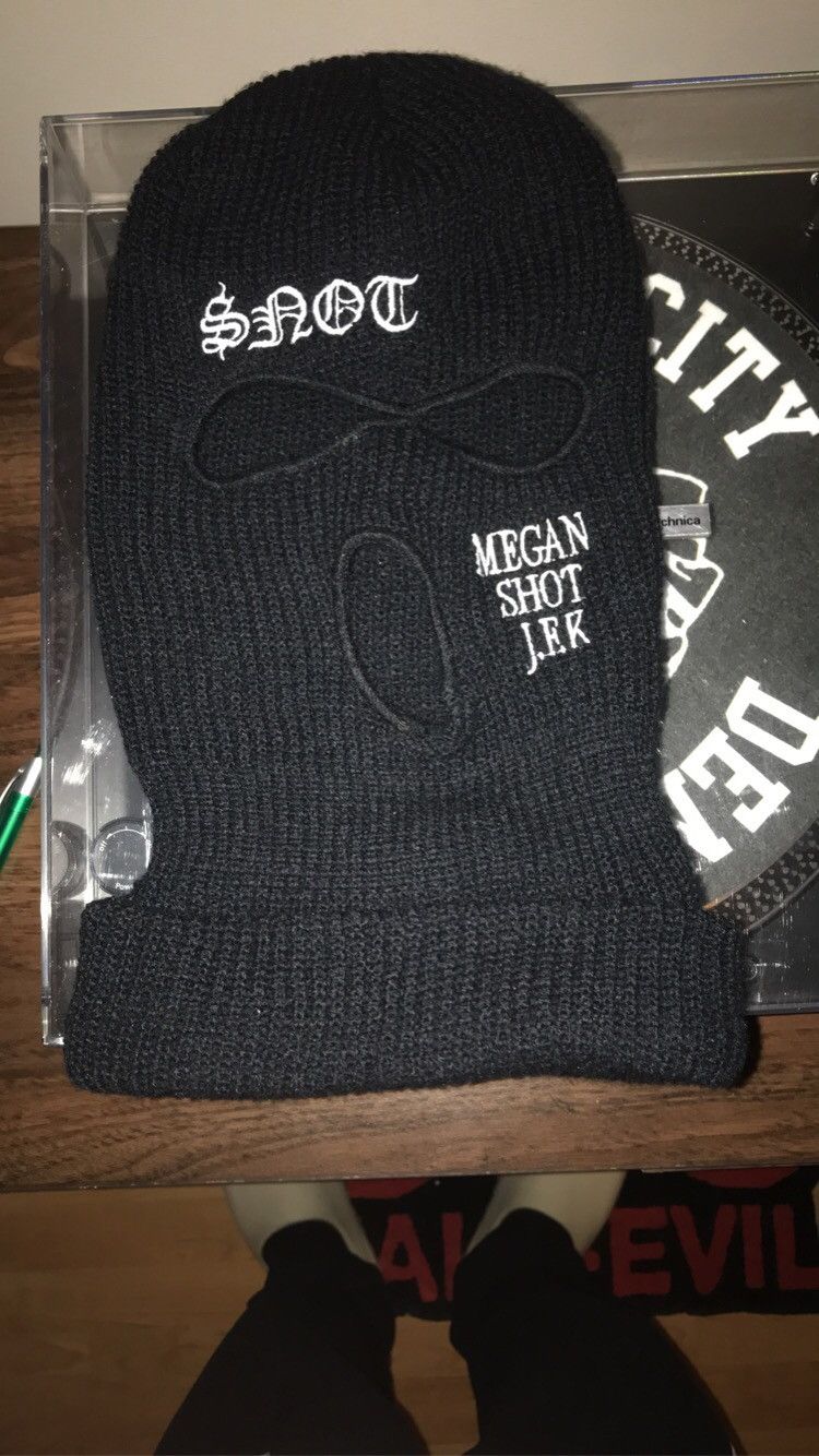 Band Tees $NOT - “Megan” mask | Grailed