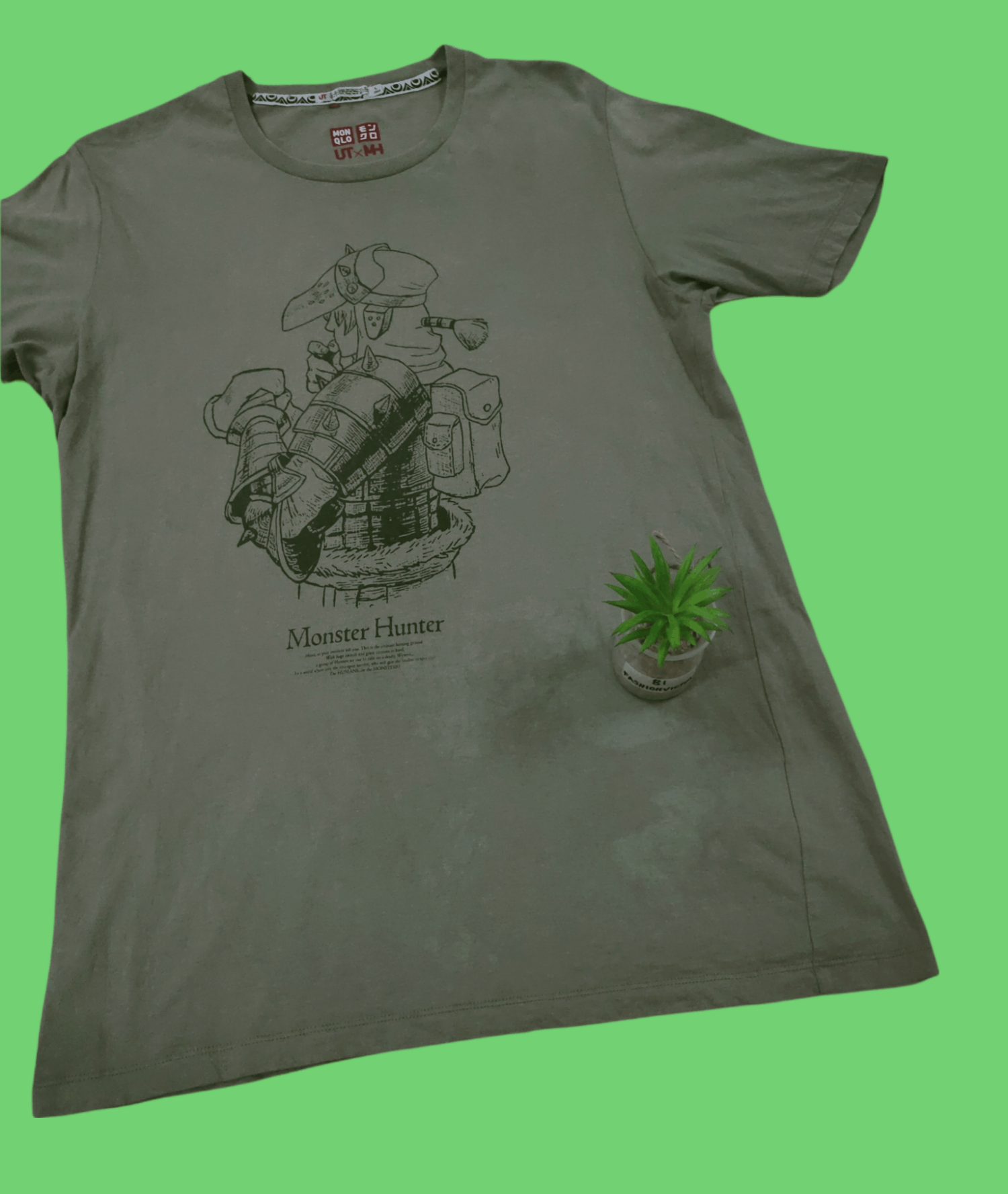 Anima × Movie × Uniqlo Monster Hunter The Handler x Uniqlo UT Rare Tee ...