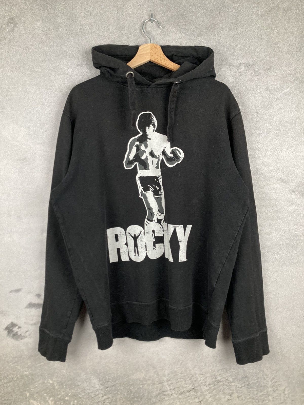 Movie × Vintage Vintage Rocky Balboa Movie Graphic Y2K 00s Boxy Fit ...