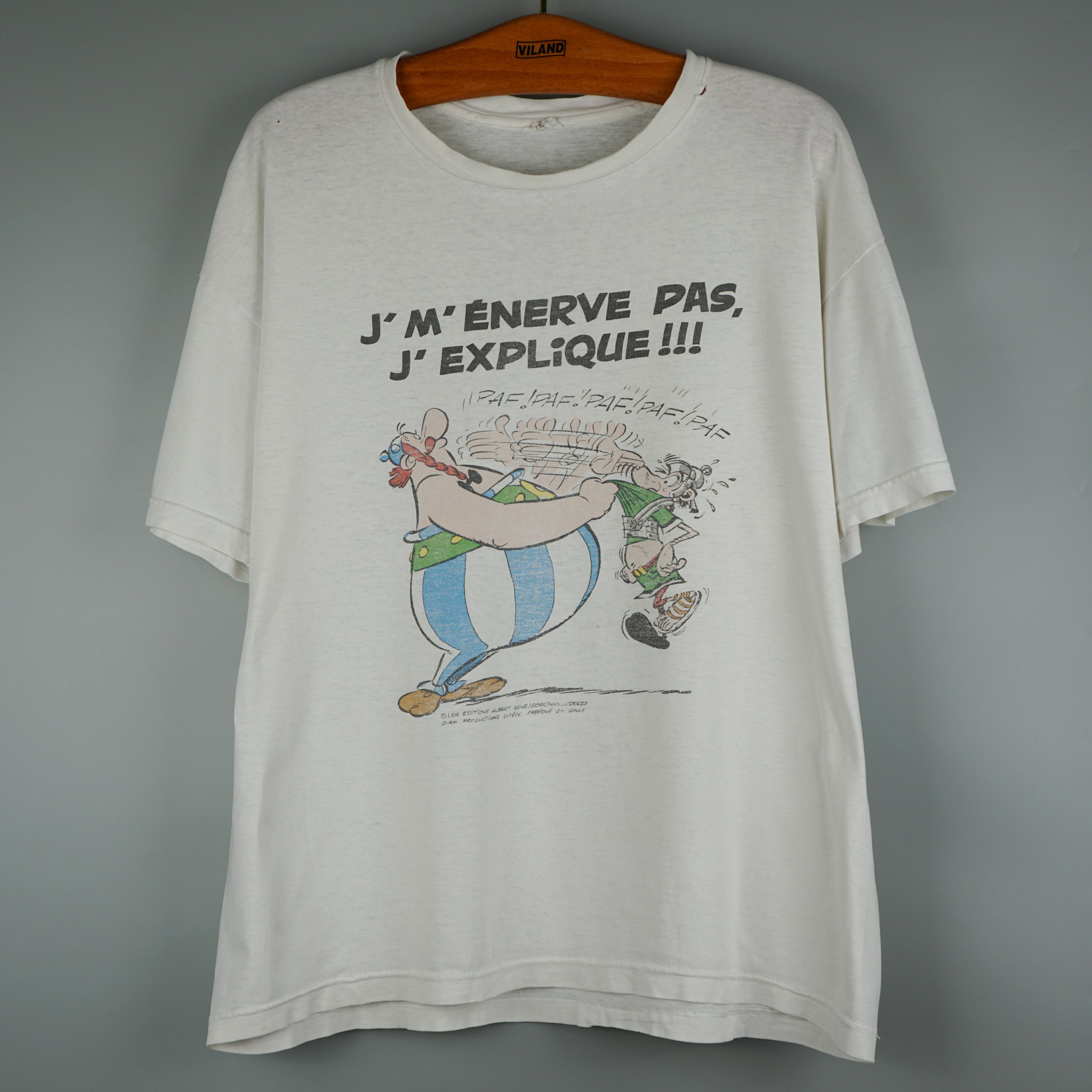 Cartoon Network × Vintage 1990s Asterix and Obelix t-shirt | Grailed
