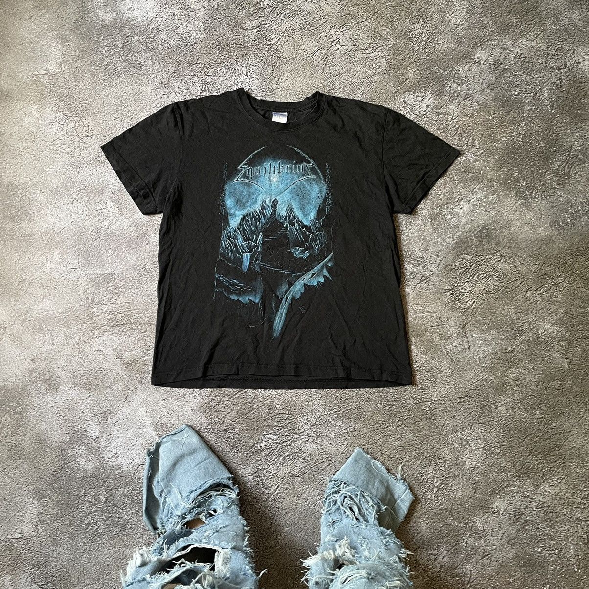 Vintage Vintage Y2K Rare Skulls Dead Face Creepy Horror Tee 90s | Grailed