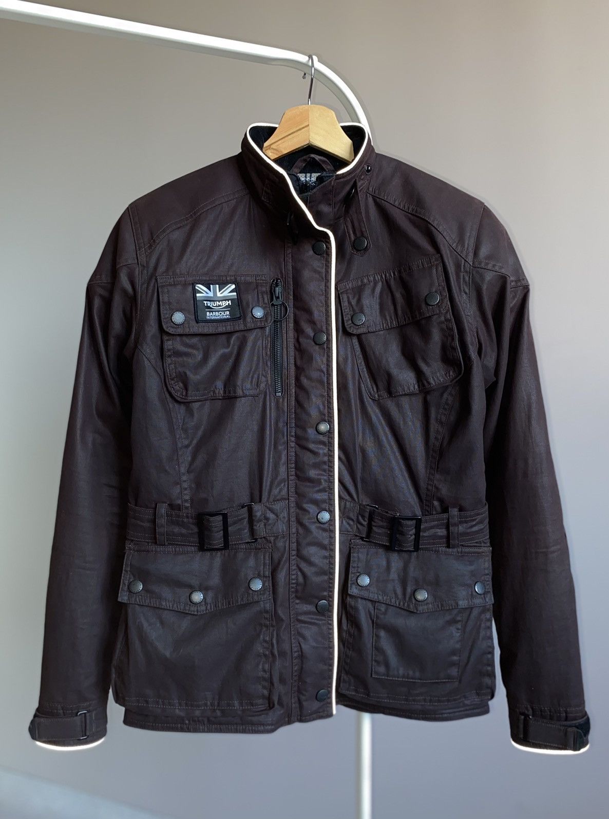 Barbour Triumph Barbour Women Waxed Jacket Brown | Grailed