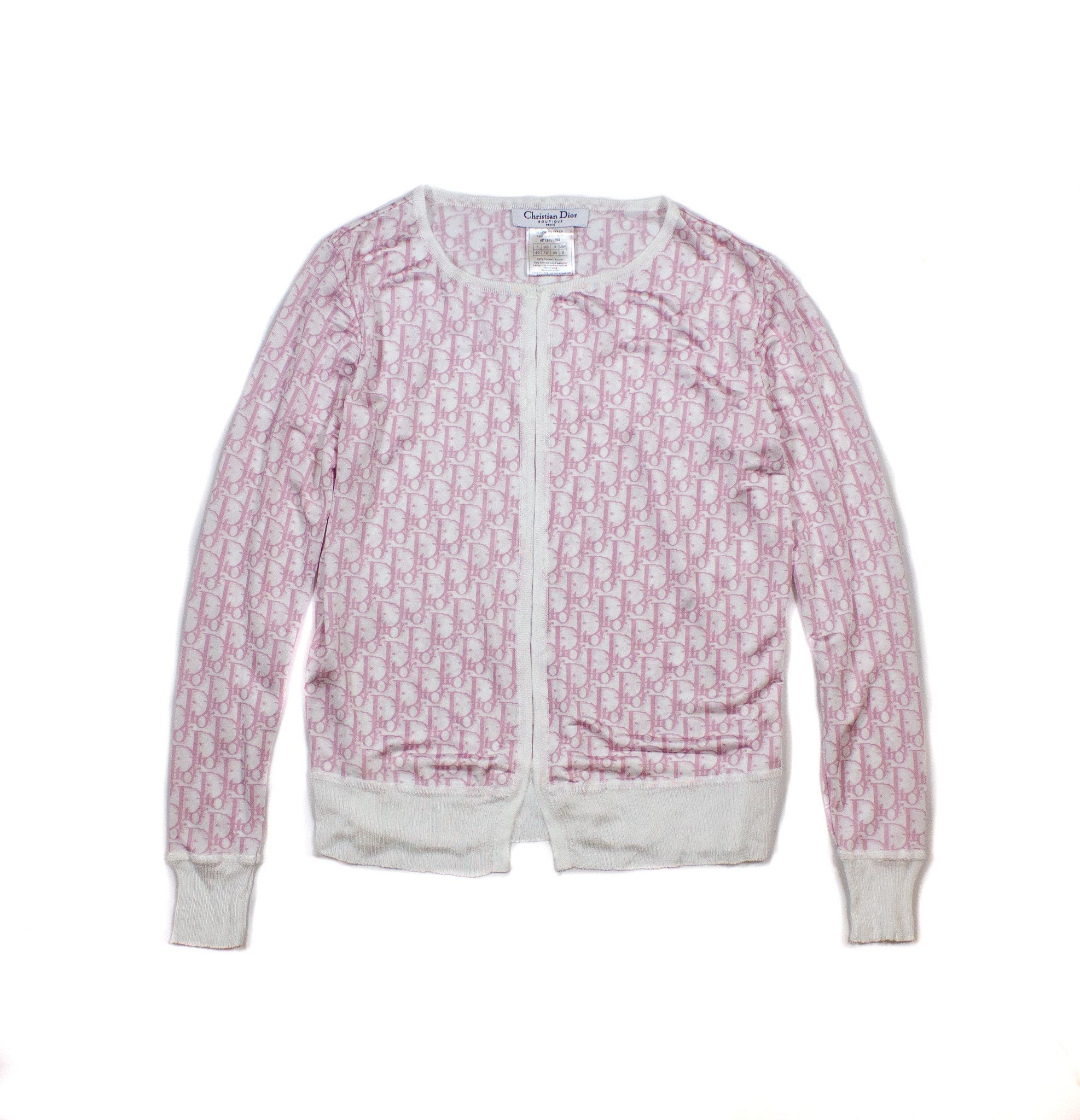Dior CHRISTIAN DIOR MONOGRAM CARDIGAN | Grailed