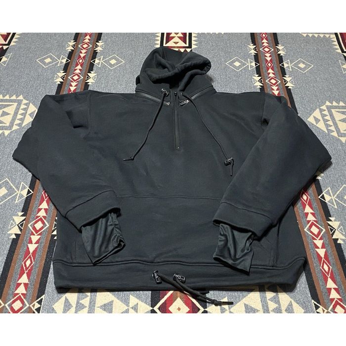 Vintage NBT Clothing Type B Padded Sleeves Motorcycle Hoodie Jacket Sz ...