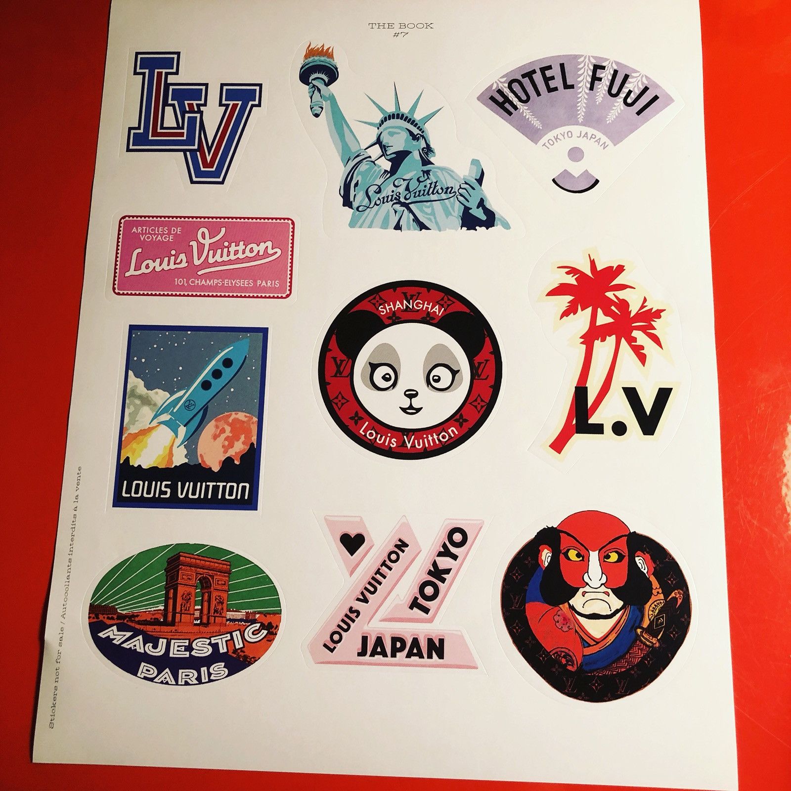 Louis Vuitton Louis Vuitton Stickers | Grailed