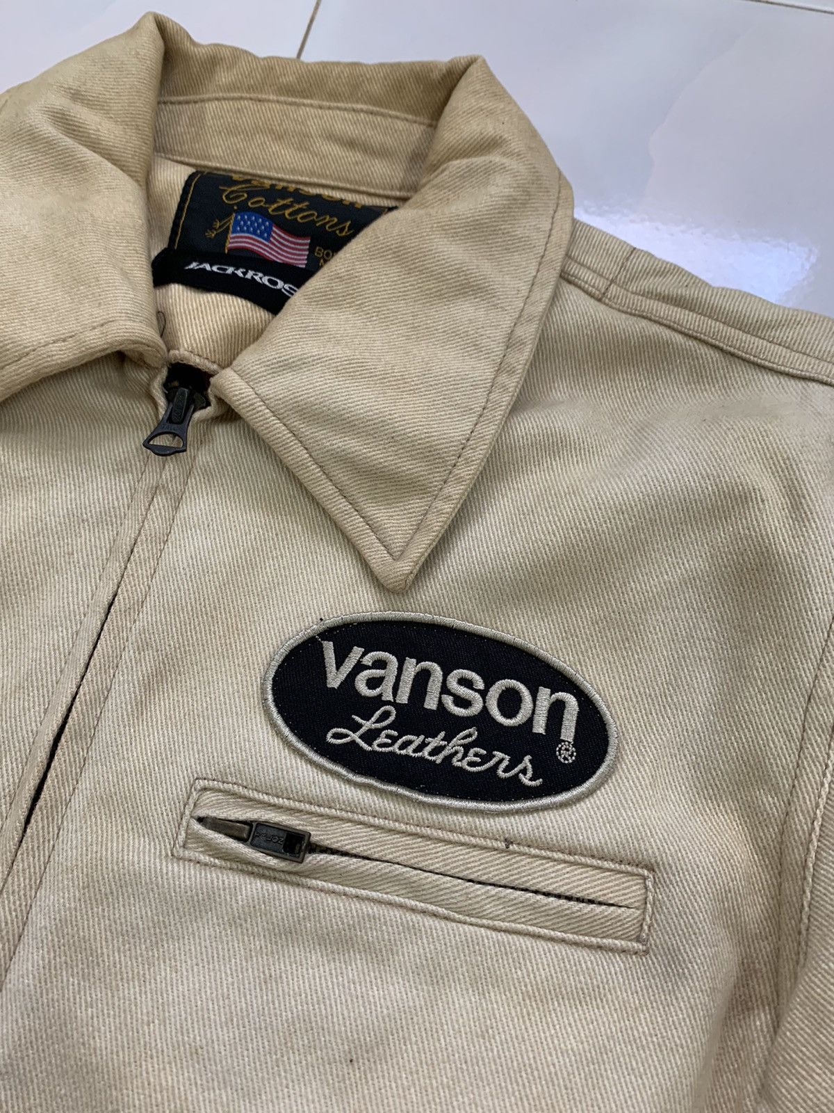 Jack Rose × Vanson Leathers × Vintage Vintage Vanson Leathers x ...