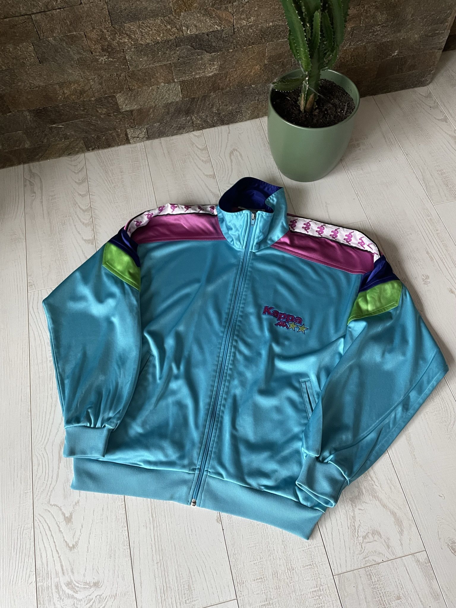 Kappa × Streetwear × Vintage Vintage 90s Retro Kappa Track Top | Grailed