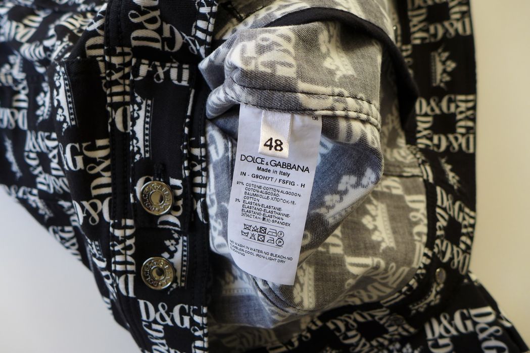 Dolce & Gabbana Dolce & Gabbana Crown Logo Denim Jacket | Grailed