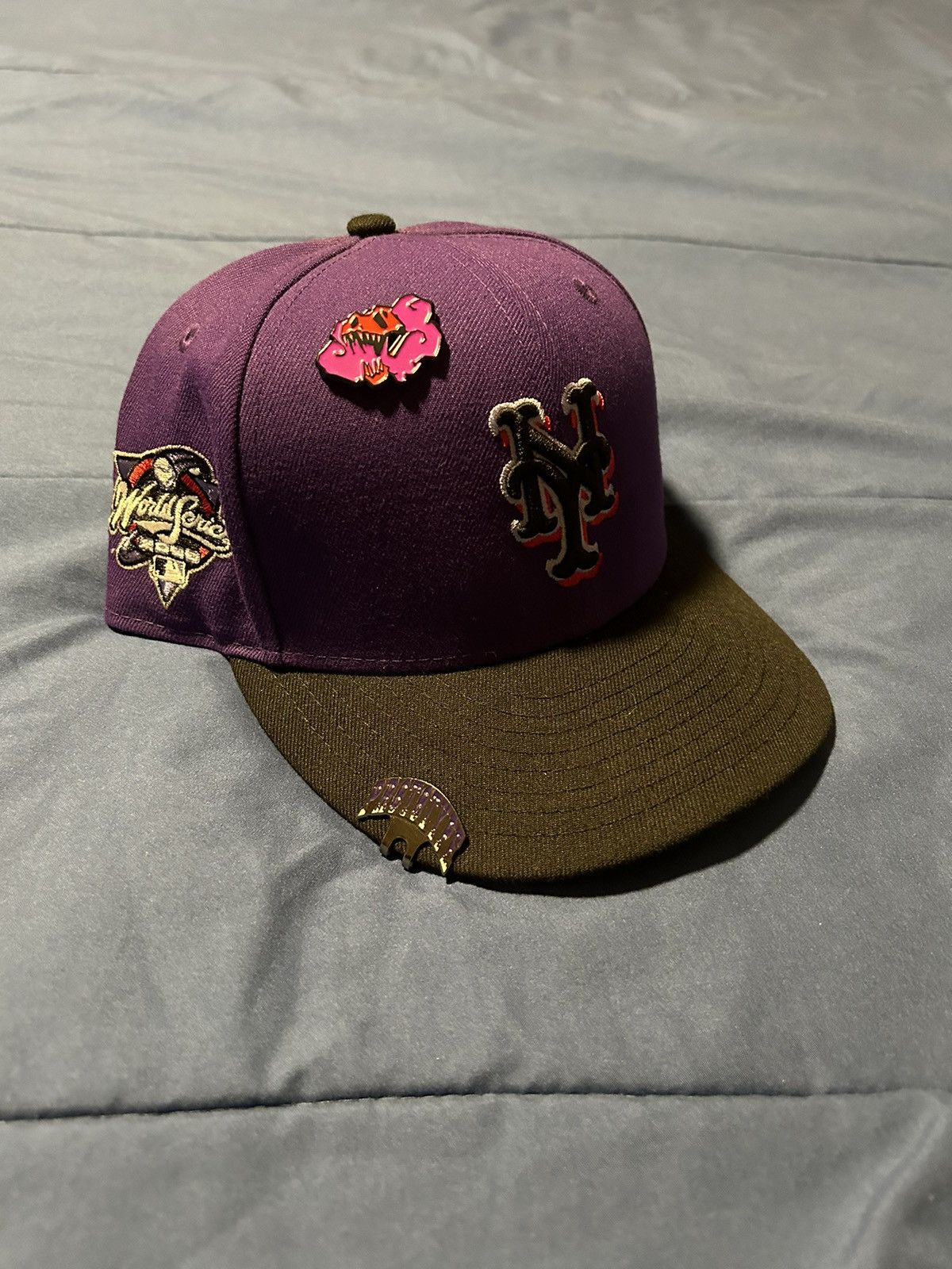 New Era Mets Fitted 2000 World Series patch | Grailed