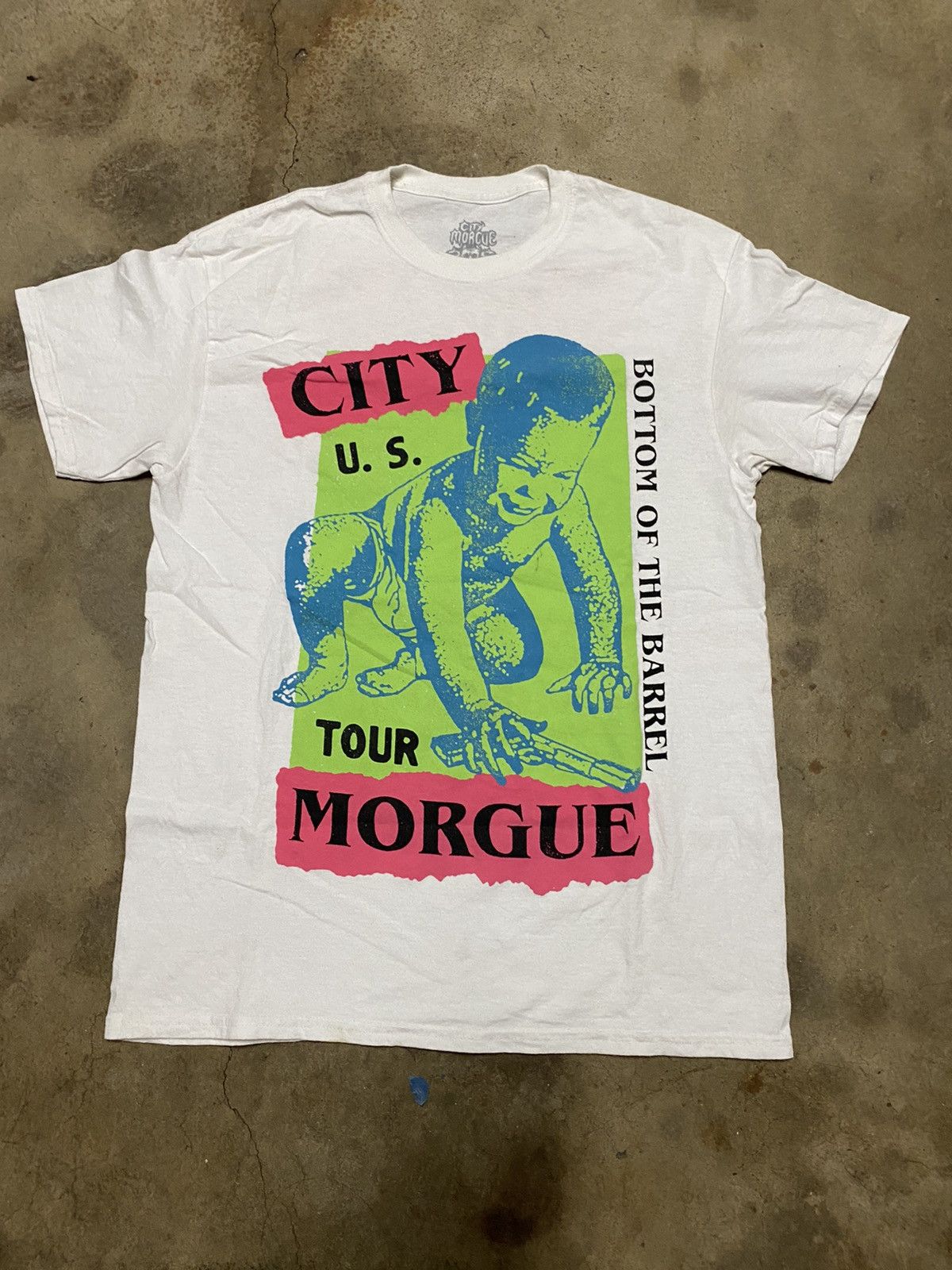 Band Tees City Morgue Bottom of the barrel Tour merch | Grailed