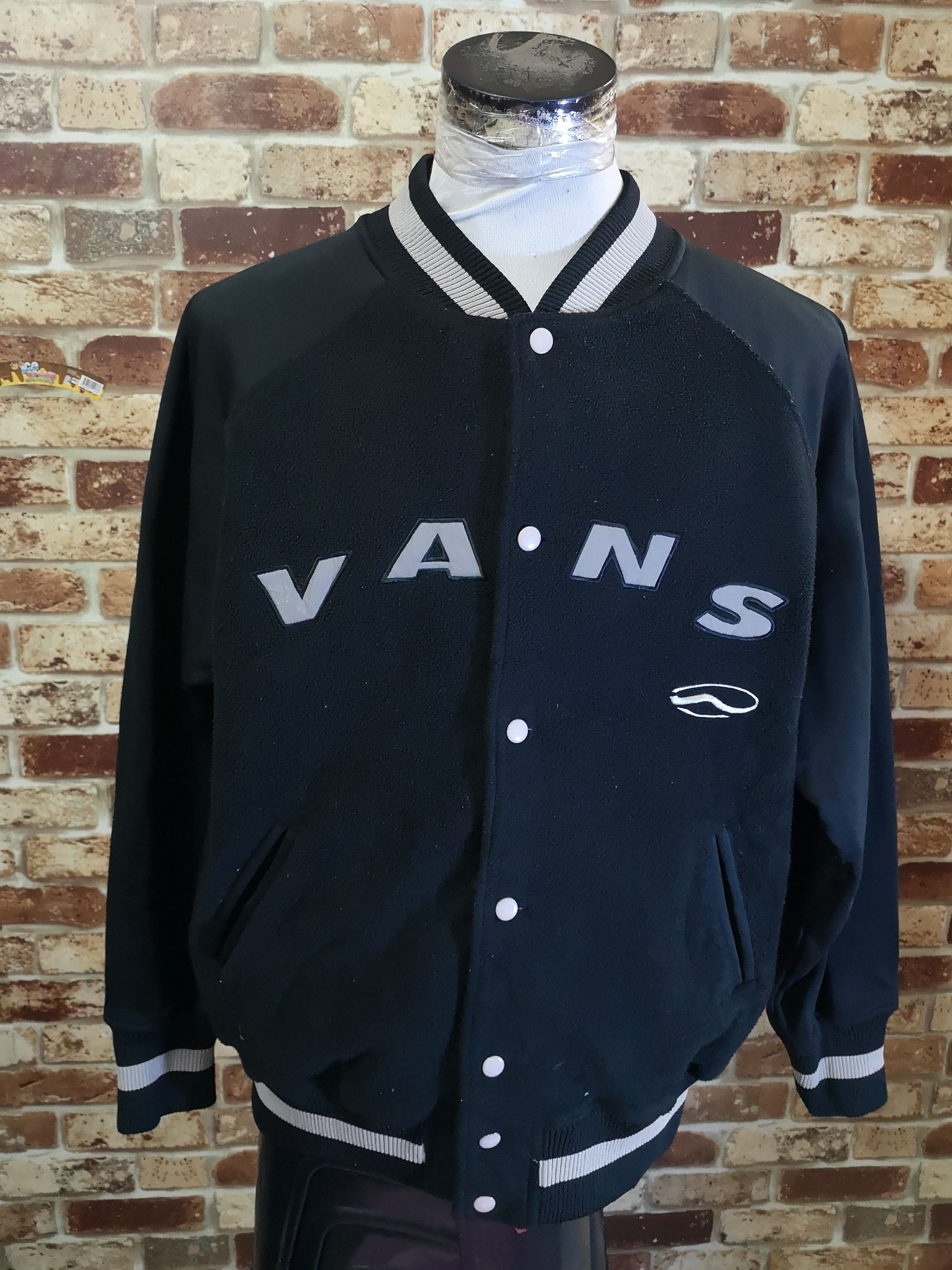 Streetwear × Vans 🔥VANS VARSITY Jacket reflection Logo | Grailed