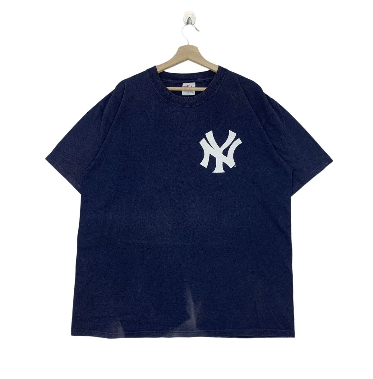 Majestic × Vintage Rare !!Vintage NEW YORK YANKEES Majestic tag Mens ...
