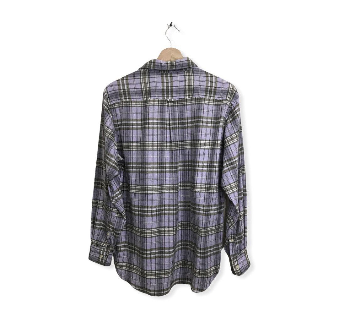 Flannel Crocodile Plaid Tartan Flannel Shirt Button Up | Grailed