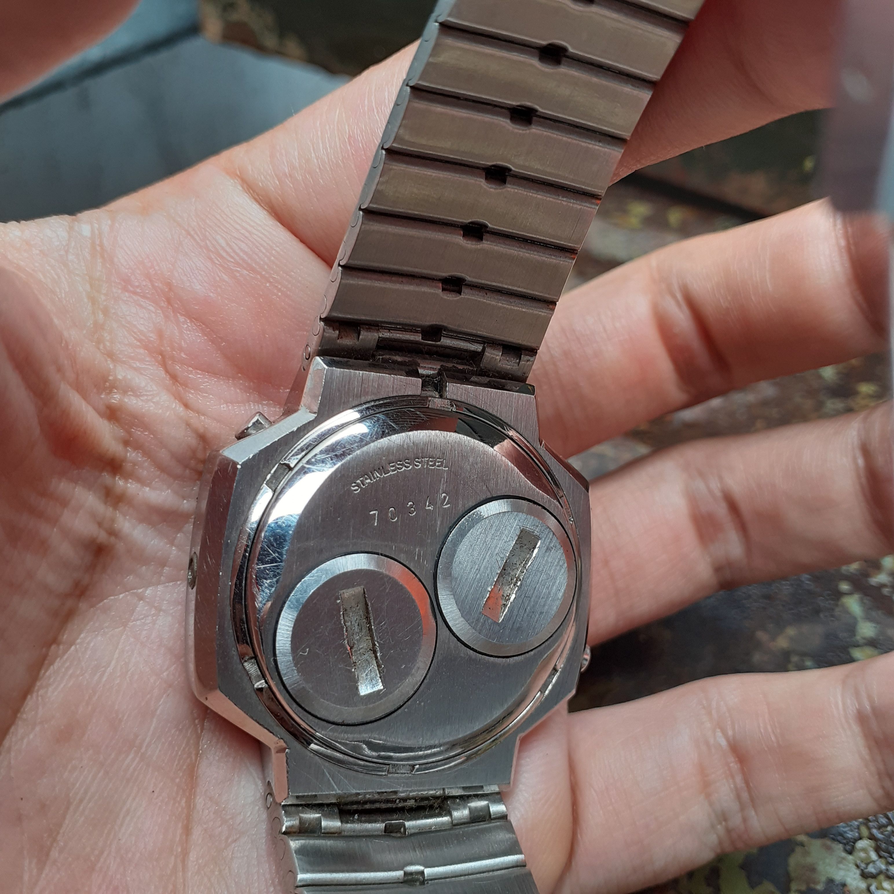 Vintage × Wittnauer Vintage 1975 Wittnauer Polara LED Wrist Watch OFF ...