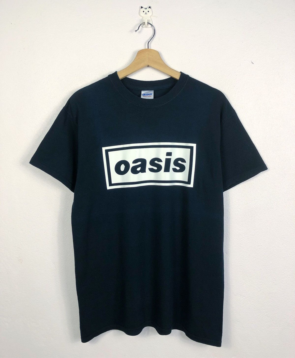 Band Tees Rare Oasis Box Logo Bootleg Band Tee | Grailed