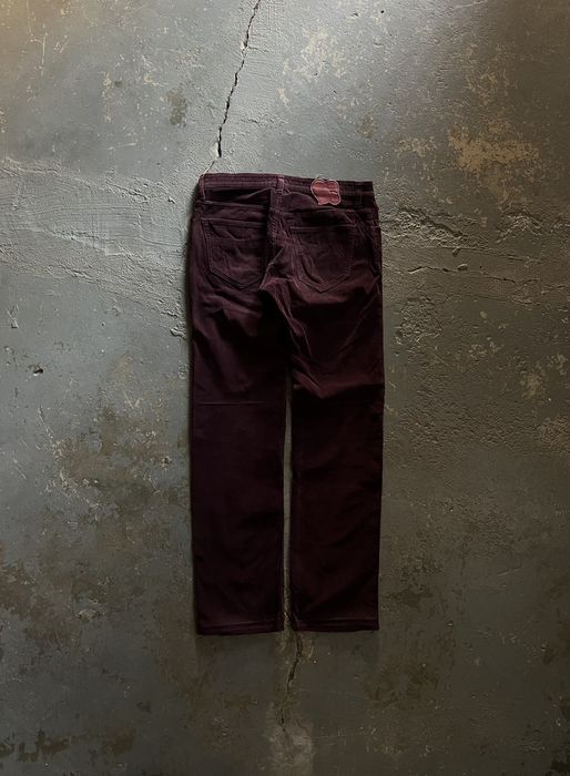 Number (N)ine AW09 “A Closed Feeling” Corduroy Crying Heart Pain Jeans ...