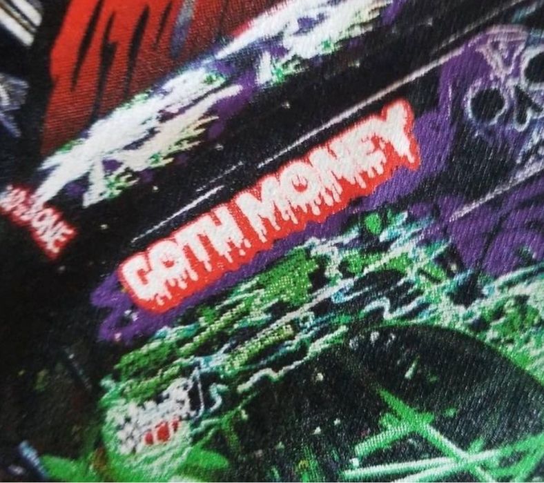 Goth Money GOTH MONEY RECORDS GRAVE DIGGER TEE - XLARGE | Grailed