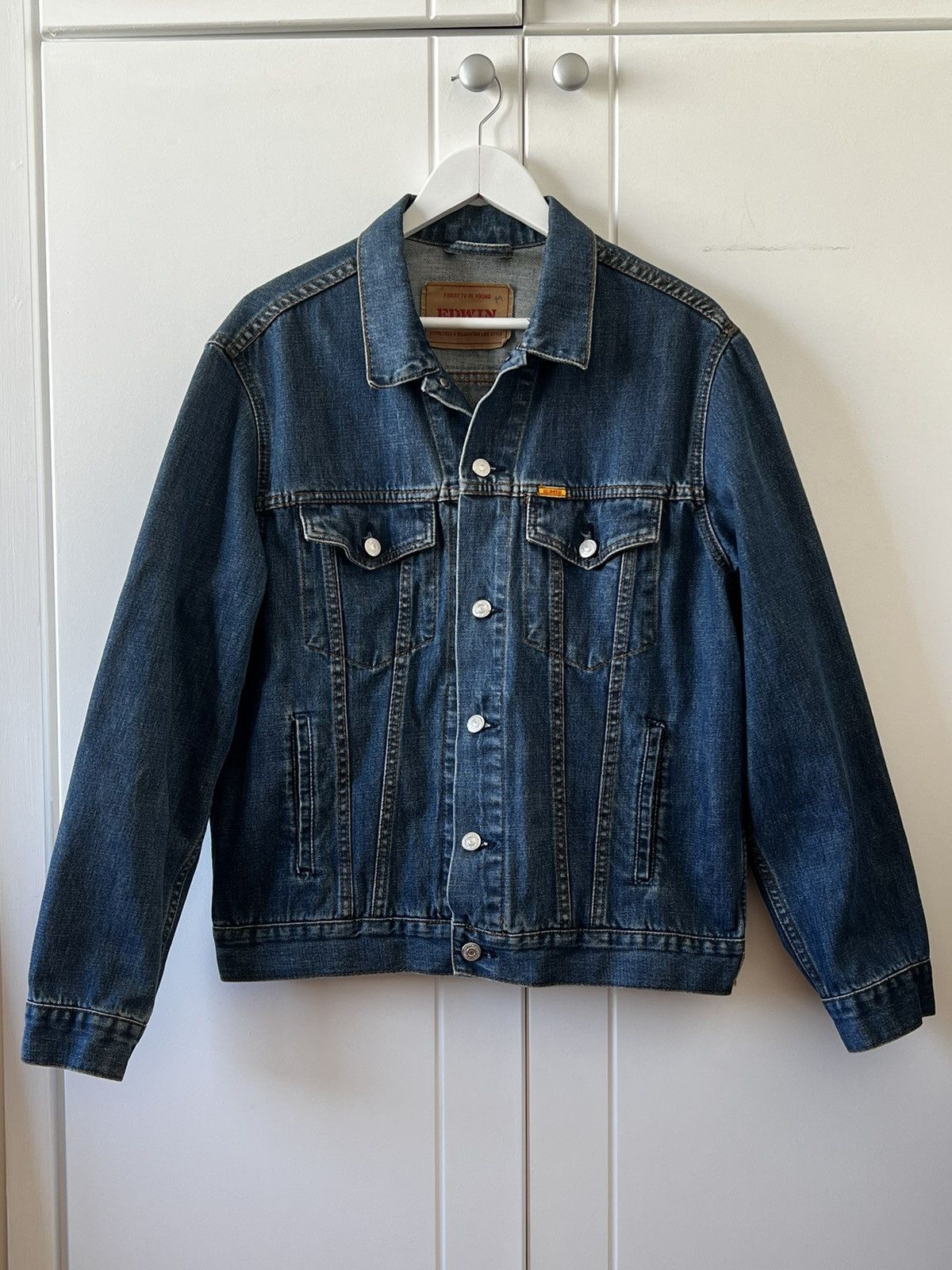 Edwin × Vintage Vintage Edwin Denim Jean Jacket | Grailed