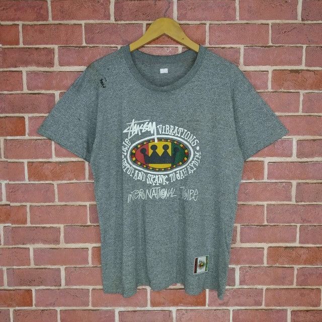 Streetwear × Stussy × Vintage Stussy International Tribe Reggae Irie Vibration Rydim Jah | Grailed