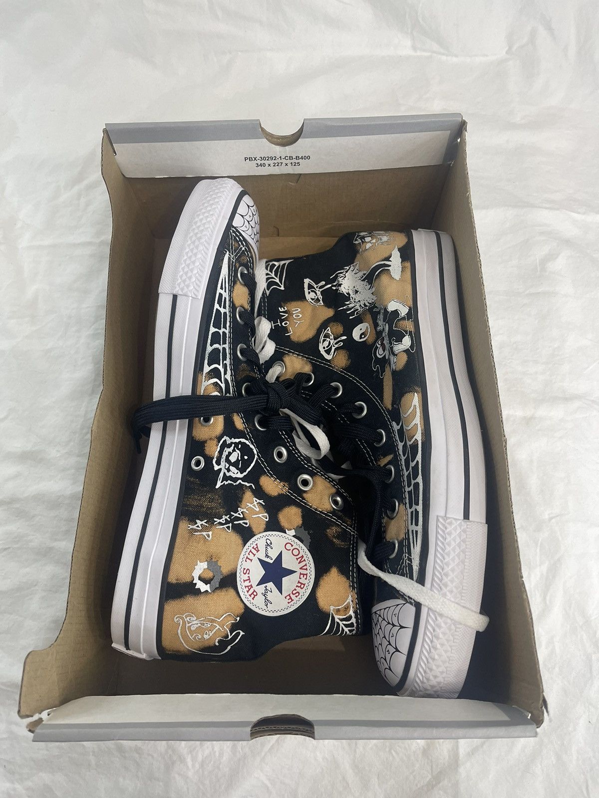 Converse Converse CTAS Pro Hi Sean Pablo Black Graphic Skate Shoe 11 ...