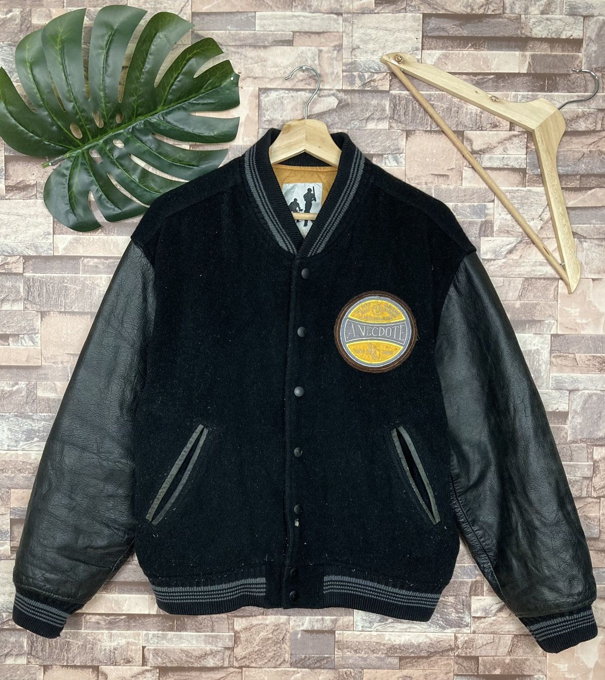 Archival Clothing × Varsity × Varsity Jacket Anecdote Embroidery Big ...