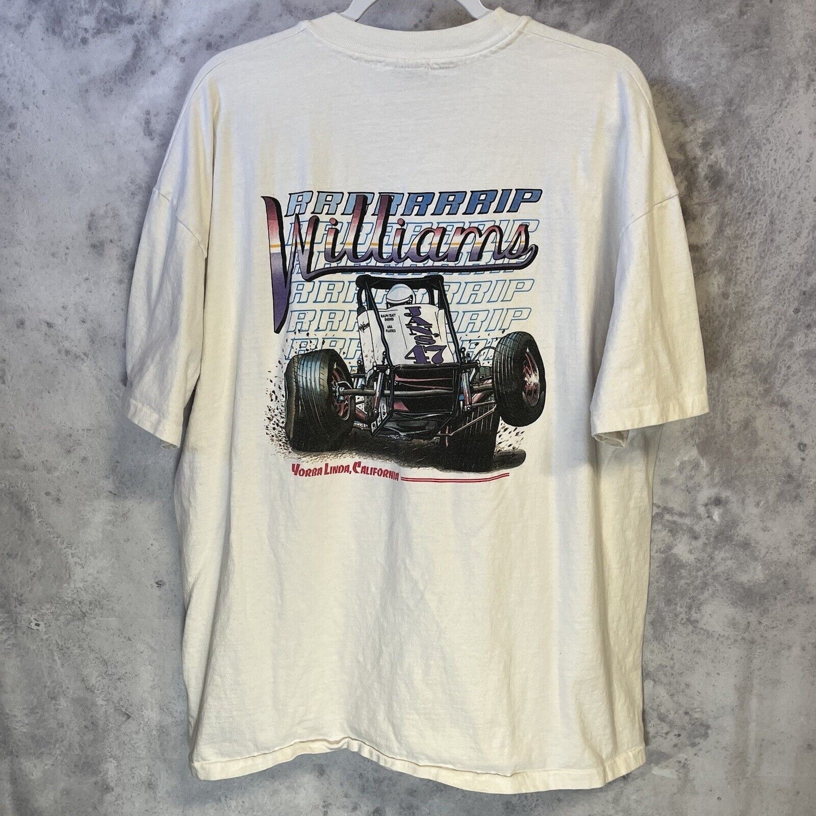 Vintage Vintage Rip Williams Racing T Shirt The Ripper 90s Hanes | Grailed