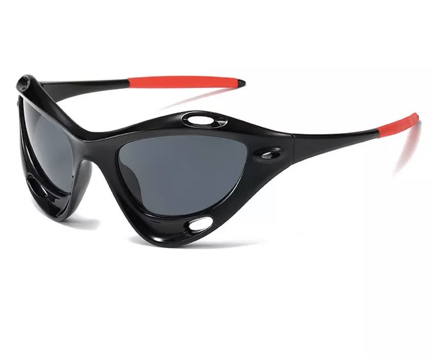 Kurt Cobain Black Round Dystopian Sunglasses Retro Cyber Archive ...