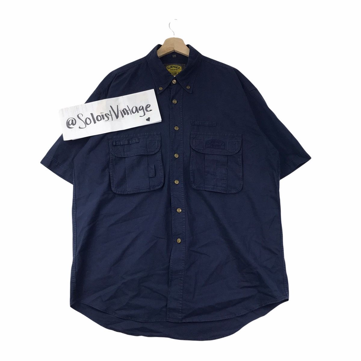 Camel CAMEL TROPHY ADVENTURE Wear Racing Team Blue Shirt | Grailed