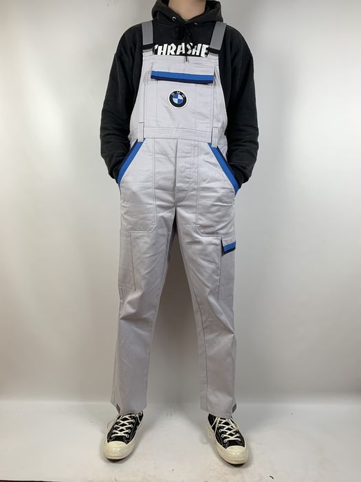 Vintage Vintage BMW Worker Bibs Dungarees Overall Chore Jump Suit | Grailed