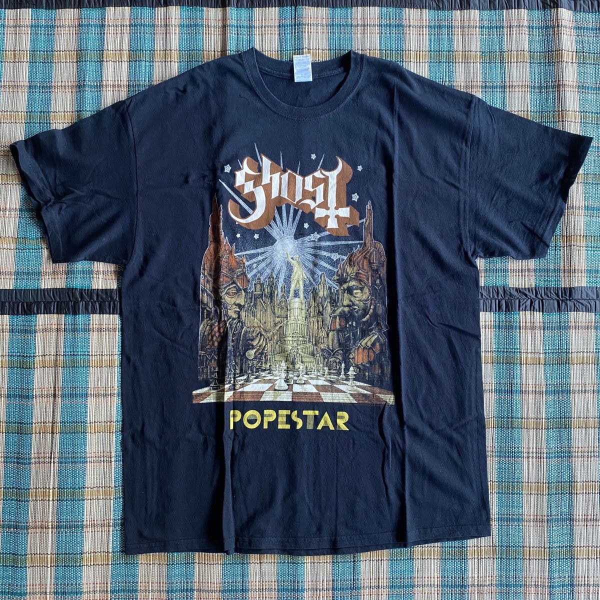 Band Tees × Gildan × Very Rare Ghost BC - The Popestar Tour | Grailed