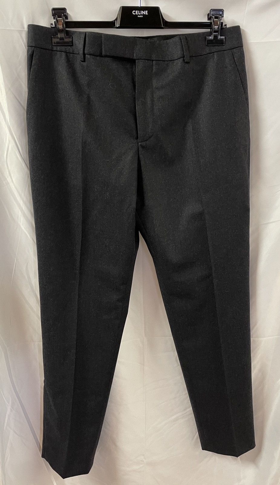 Celine Classic Slim Pants In Grey Wool Grailed
