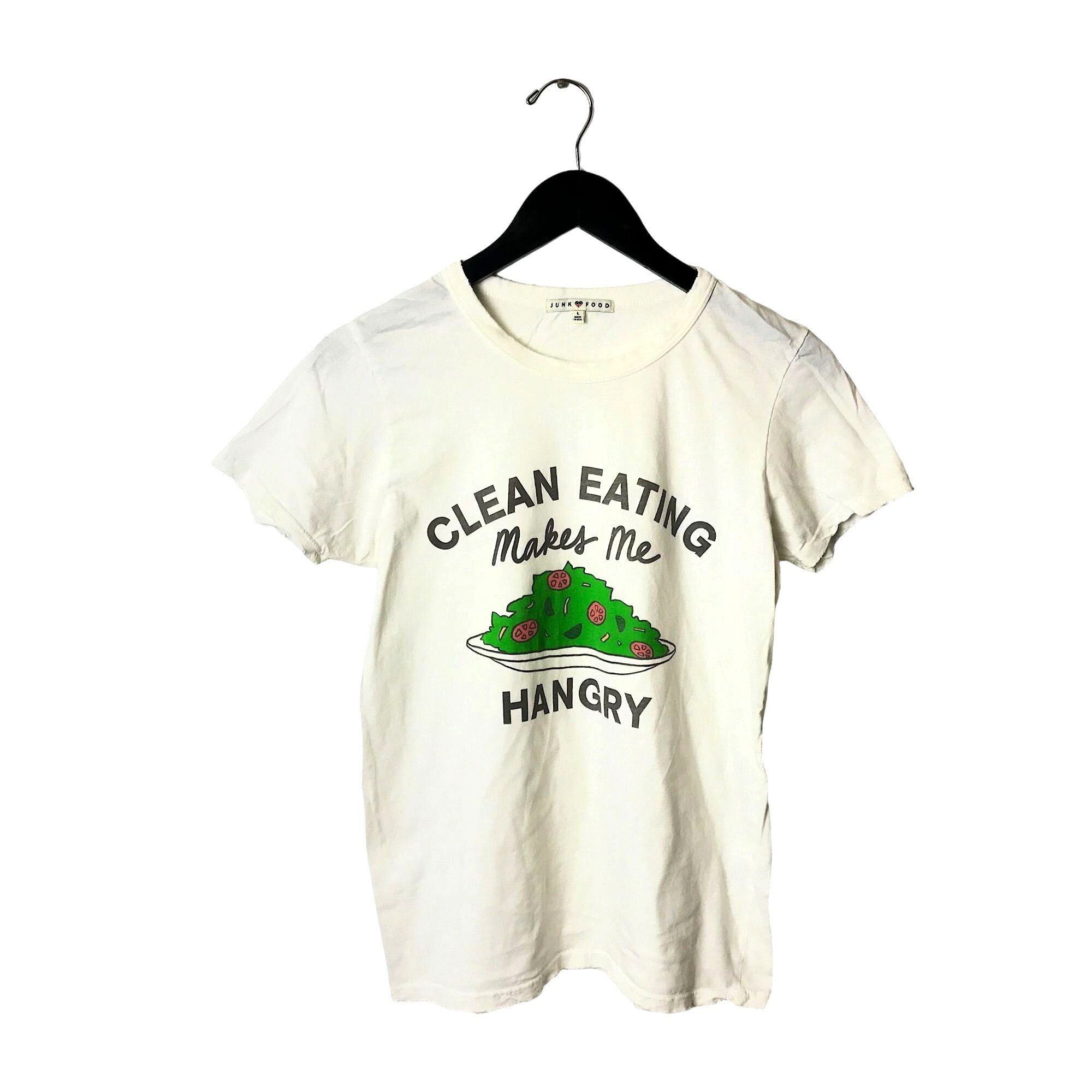 Junk Food × Urban Outfitters Junk Food Clean Eating Makes Me Hangry T ...