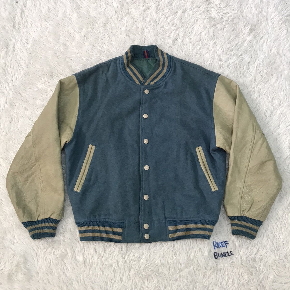 Vintage Vintage British passport varsity jacket | Grailed