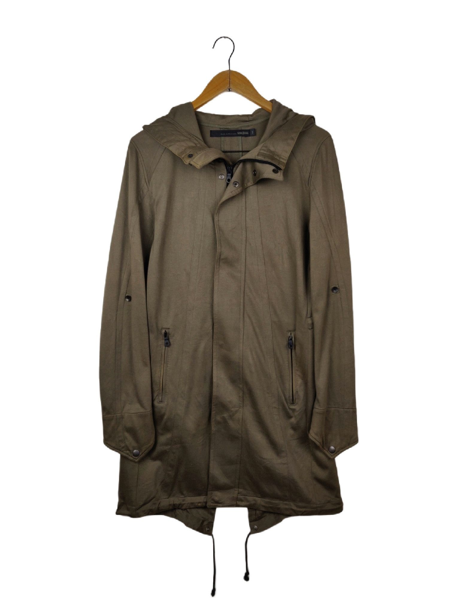 Schlussel × Vintage Vintage Schlussel Fishtail Exploder Parka Jacket ... Schlussel × Vintage Vintage Schlussel Fishtail Exploder Parka Jacket ...
