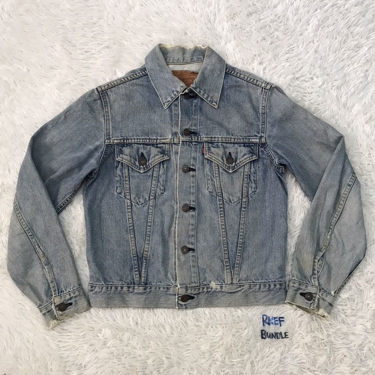Levi's vintage denim jacket,LEVIS big E made in japan | Grailed
