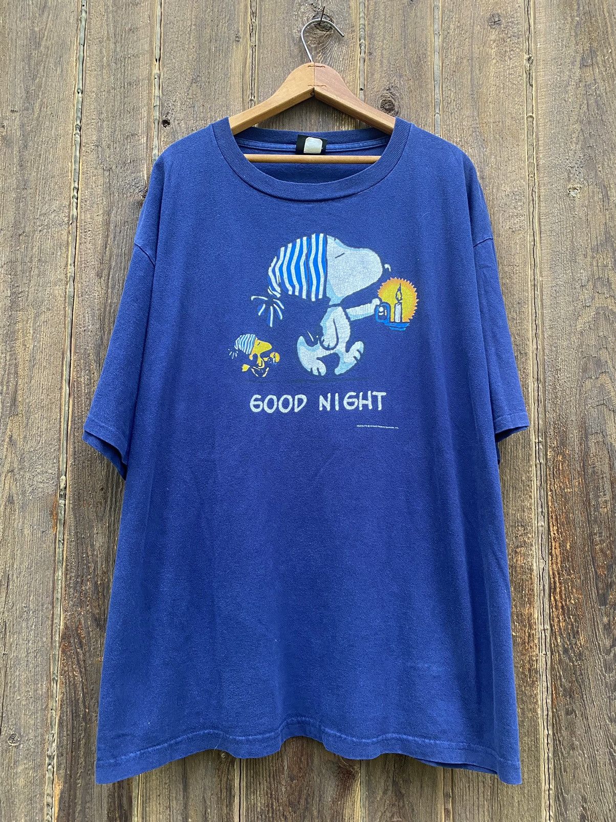 Vintage 90’s Snoopy “Good Night” Tee | Grailed