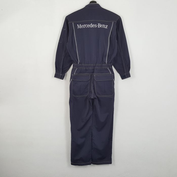 Vintage MERCEDES BENZ Motorsports Brand Workers Coverall Jacket | Grailed